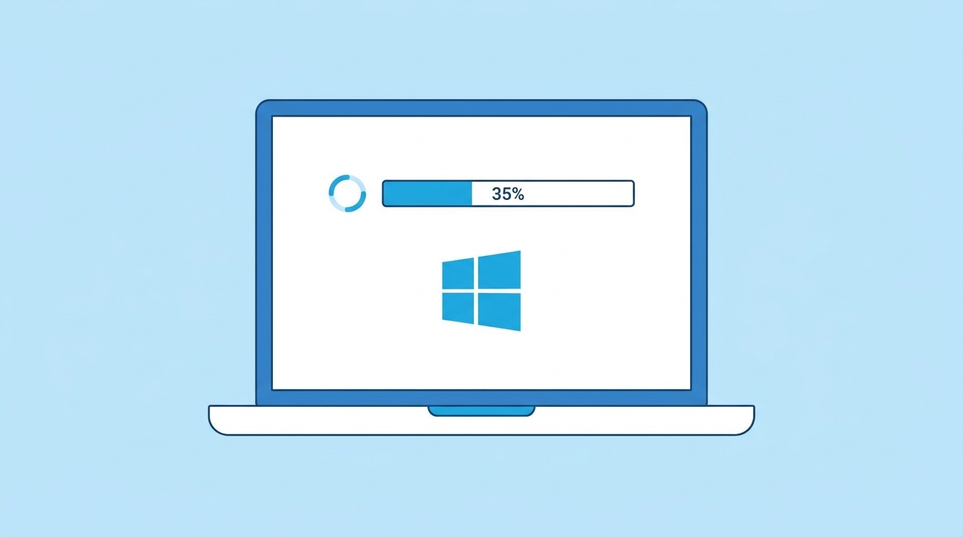 Windows 11の「Windows Update」が終わらない？更新が0%・35%で止まる原因と手動で完了させる手順【2026年6月版 ...